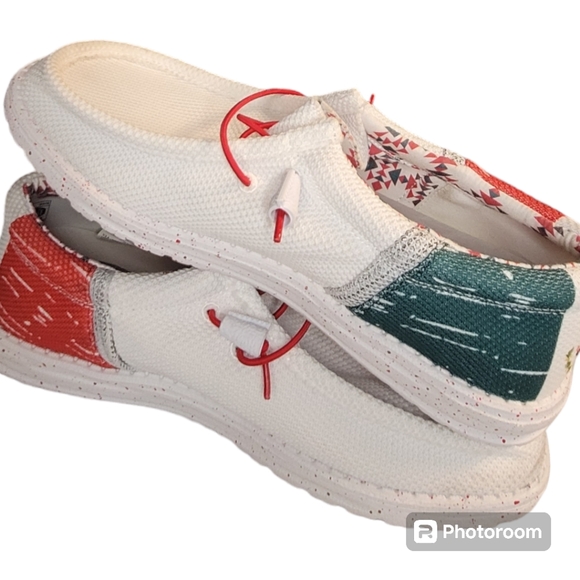 Hey Dude | Shoes | Hey Dude With Mexican Flag And Colors | Poshmark